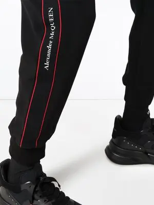 Alexander McQueen Logo-tape Track Pants