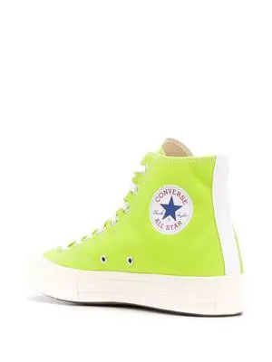 CONVERSE X COMME DES GARONS PLAY Chuck 70 High-top Sneakers - Green