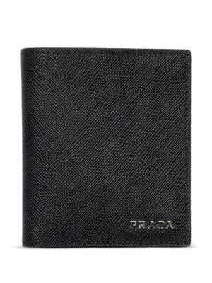 Prada Saffiano Leather Wallet - Black