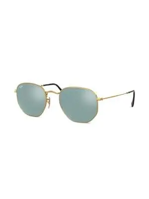 Ray-ban Hexagonal Sunglasses - Gold