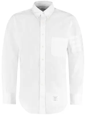 Thom Browne 4-bar Oxford Shirt - White