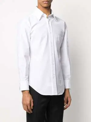 Thom Browne 4-bar Oxford Shirt - White