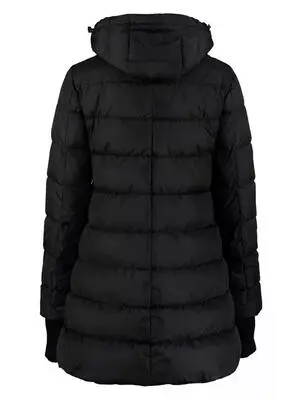 Herno Hooded Padded Coat - Black