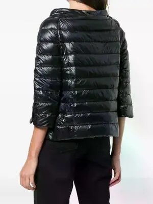 Herno Boat-neck Jacket - Black