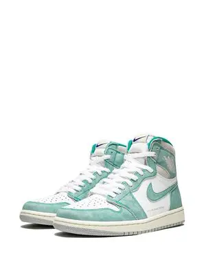 JORDAN Air 1 Retro High Og Turbo Sneakers - Green