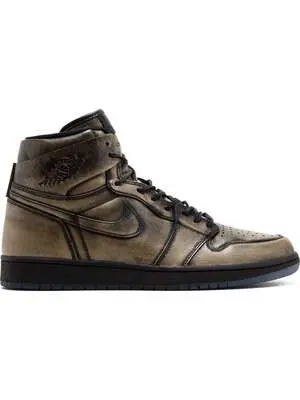 JORDAN Air 1 Retro High Wings Sneakers - Metallic