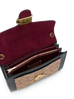 COACH Tabby Monogram-print Crossbody Bag
