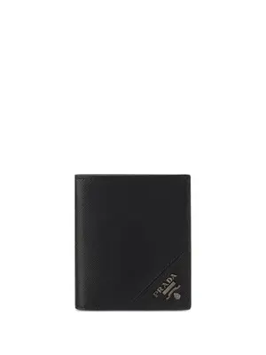 Prada Saffiano Leather Wallet - Black