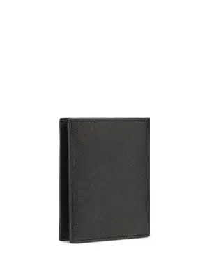 Prada Saffiano Leather Wallet - Black