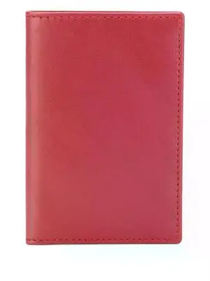 Comme Des Garçons Leather Wallet - Red