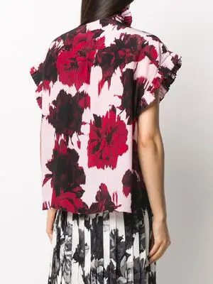 Alexandre Vauthier Floral Print Shirt