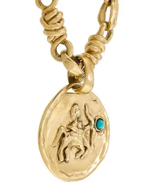 GOOSSENS Talisman Sagittarius Medallion Necklace