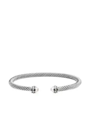 David Yurman Sterling Classic Cable Diamond Bracelet