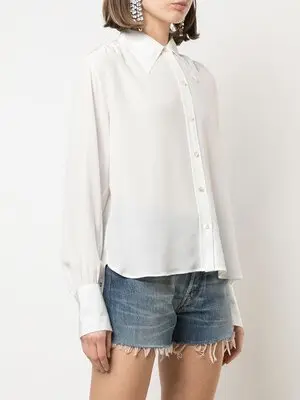 Saint Laurent Pointed Collar Shirt