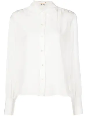 Saint Laurent Pointed Collar Shirt