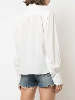 Saint Laurent Pointed Collar Shirt