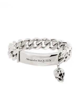Alexander McQueen Skull Charm Link Bracelet