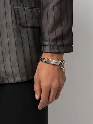Alexander McQueen Skull Charm Link Bracelet