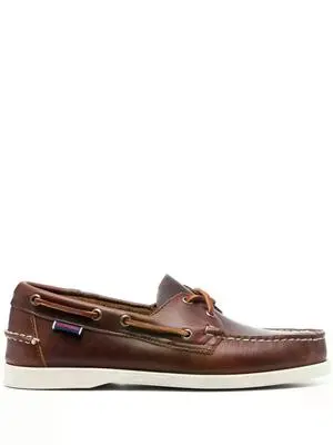 SEBAGO Portland Leather Boat Shoes - Grey