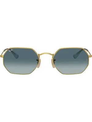 Ray-ban Octagon Sunglasses - Gold