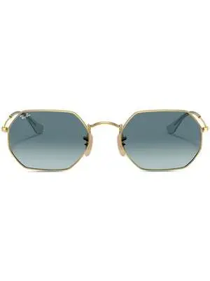 Ray-ban Octagon Sunglasses - Gold