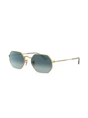 Ray-ban Octagon Sunglasses - Gold