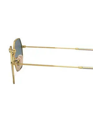 Ray-ban Octagon Sunglasses - Gold