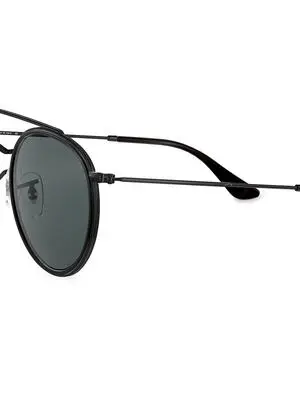 Ray-ban Round Double-bridge Sunglasses