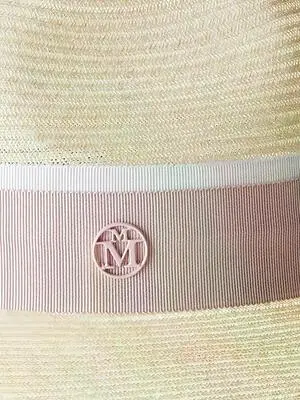 MAISON MICHEL Henrietta Fedora Hat - Neutrals