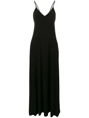Norma Kamali V-neck Maxi Dress