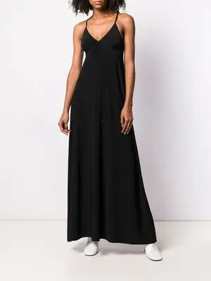 Norma Kamali V-neck Maxi Dress