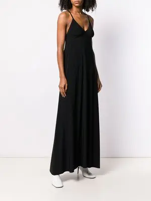 Norma Kamali V-neck Maxi Dress