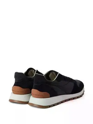 Brunello Cucinelli Monili-embellished Toe Sneakers - Black