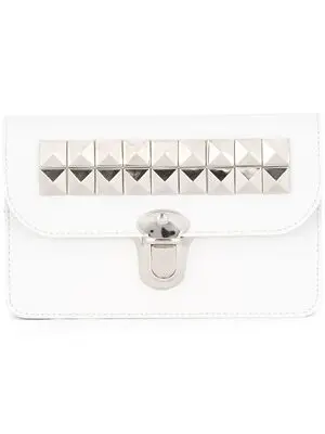 Comme Des Garçons Studs Wallet - White