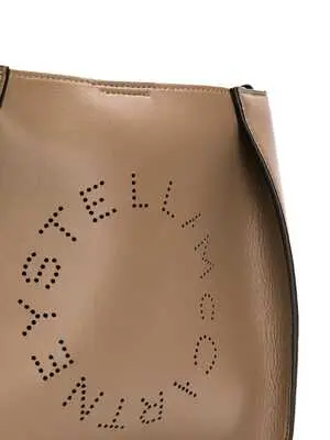 Stella McCartney Logo Shoulder Bag - Neutrals