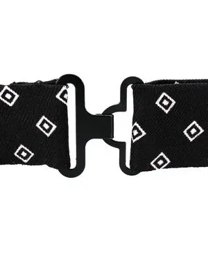 Dolce & Gabbana Bandana Print Bow Tie - Black