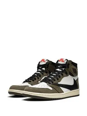 JORDAN X Travis Scott Air 1 High Ts Sp Sneakers - Brown