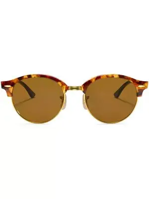 Ray-ban Clubround Sunglasses - Brown