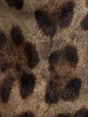 Dolce & Gabbana Leopard Print Tights