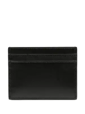 Saint Laurent Cassandre-plaque Leather Card Holder