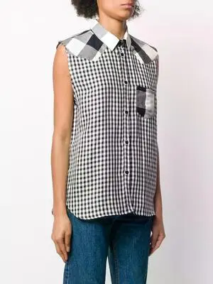 Woolrich Panelled Checked Shirt
