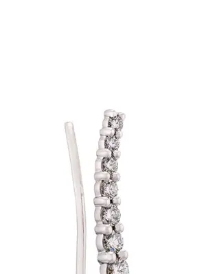 ALINKA Dasha White Diamond Left Side Slider Earring - Metallic