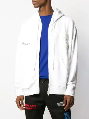 COUNTY OF MILAN X Muhammad Ali Zip Front Hoodie