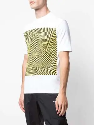 PALACE Mash Eye Illusion-print T-shirt - White