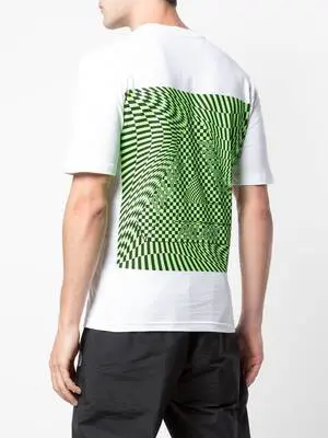 PALACE Mash Eye Illusion-print T-shirt - White