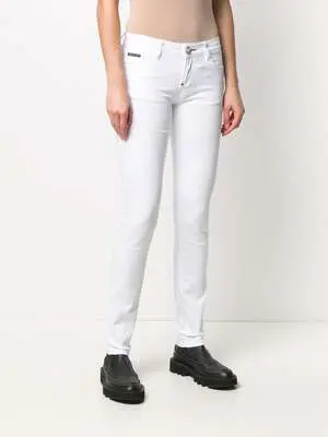 Philipp Plein Skinny Jeans - White
