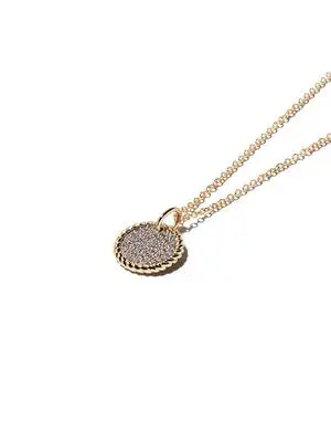 David Yurman 18kt Yellow Diamond Collectibles Necklace - Gold