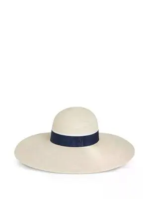 MAISON MICHEL Blanche Wide Brim Hat
