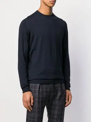 DRUMOHR Fine Knit Sweater - Blue