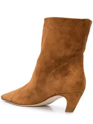 Khaite Pointed Ankle Length Boots
